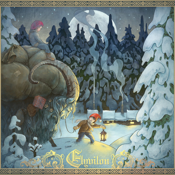 Full Moon Over Yuletide Eve | Elyvilon