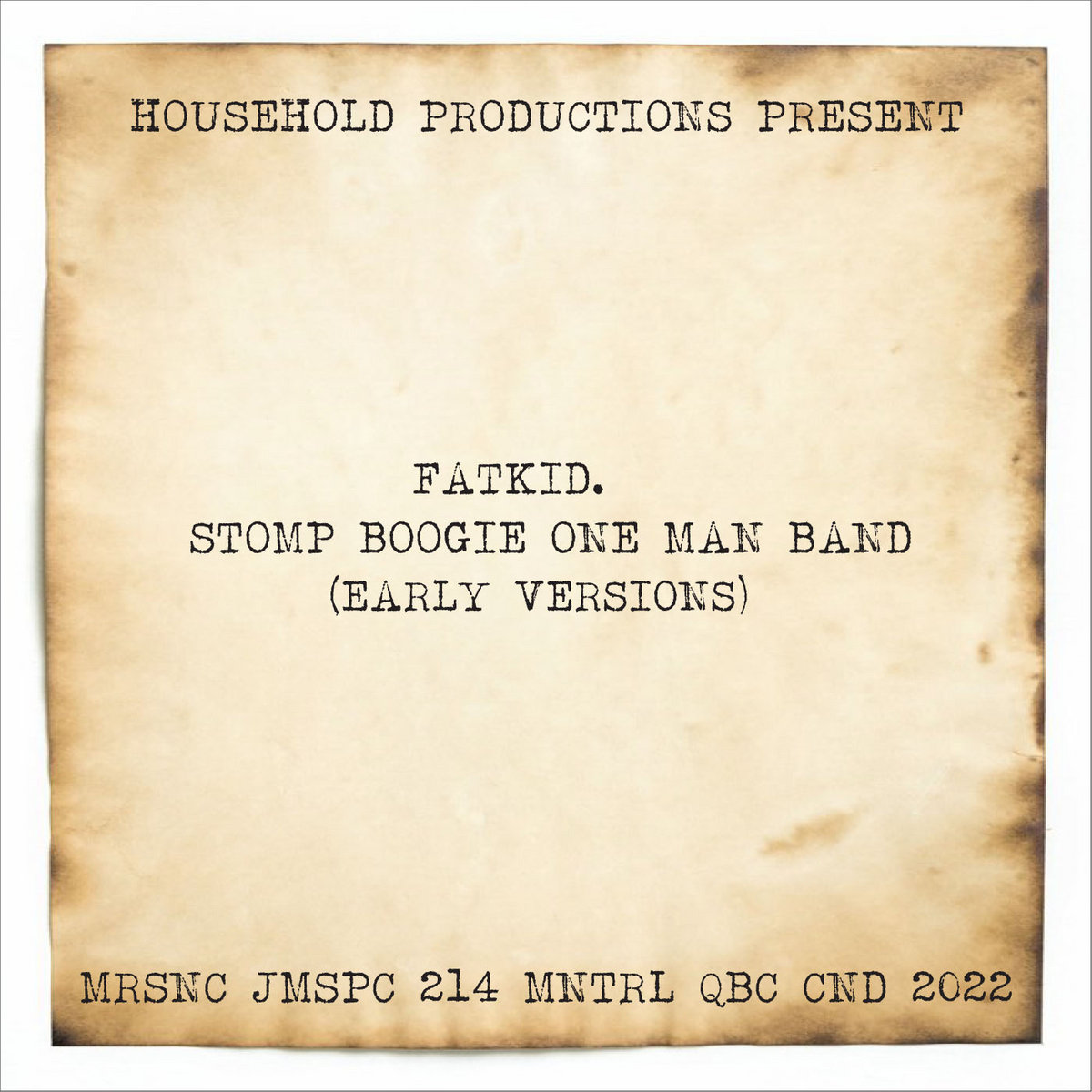 STOMP BOOGIE ONE MAN BAND | FATKID