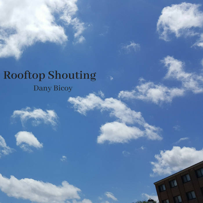 Shouting From Rooftop Clipart