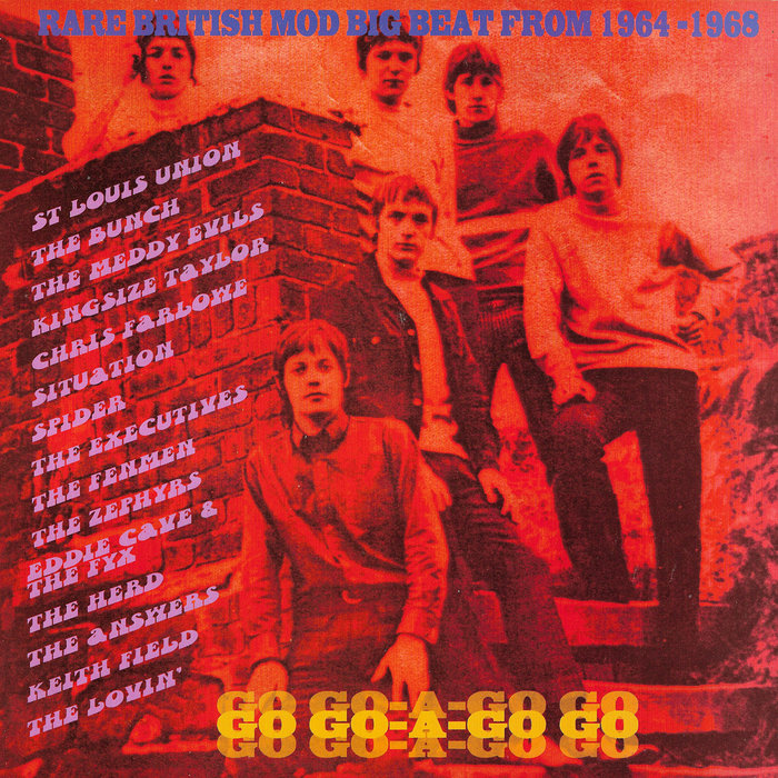 GO GO - A - GO GO - Album, Various Artists, Rare British Mod Big Beat ...