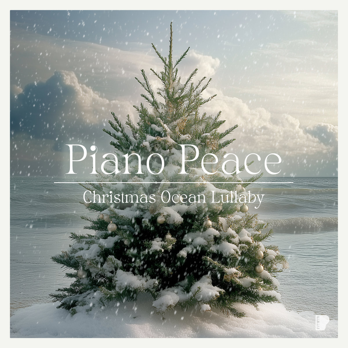 Christmas Ocean Lullaby | Piano Peace