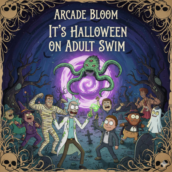It's Halloween On Adult Swim | Arcade Bloom