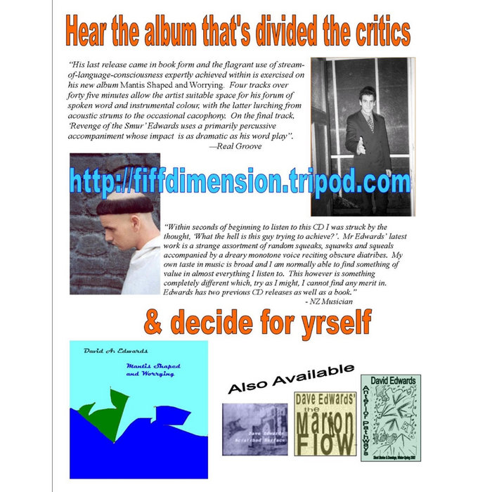 Mantis Shaped & Worrying (2002) - the difficult third album ...