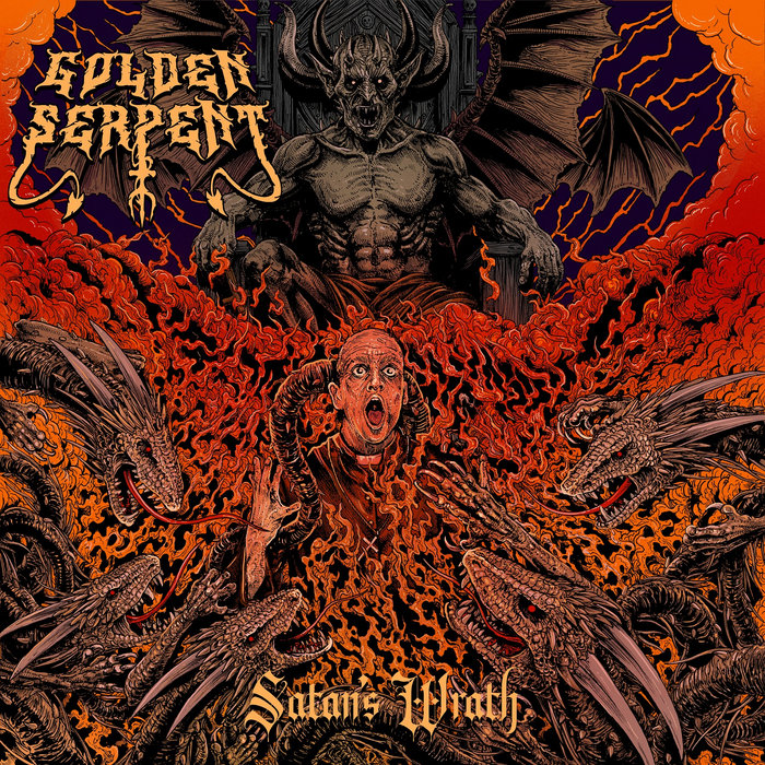 GOLDEN SERPENT "Satan's Wrath" (single) | Sleaszy Rider SRL