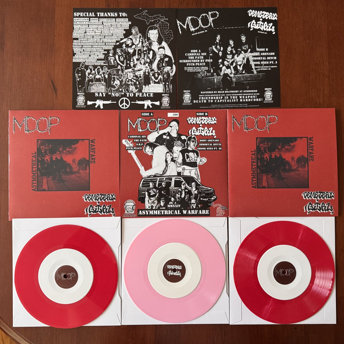 Asymmetrical Warfare | MDOP/Cemetery Girl | Indolent Records