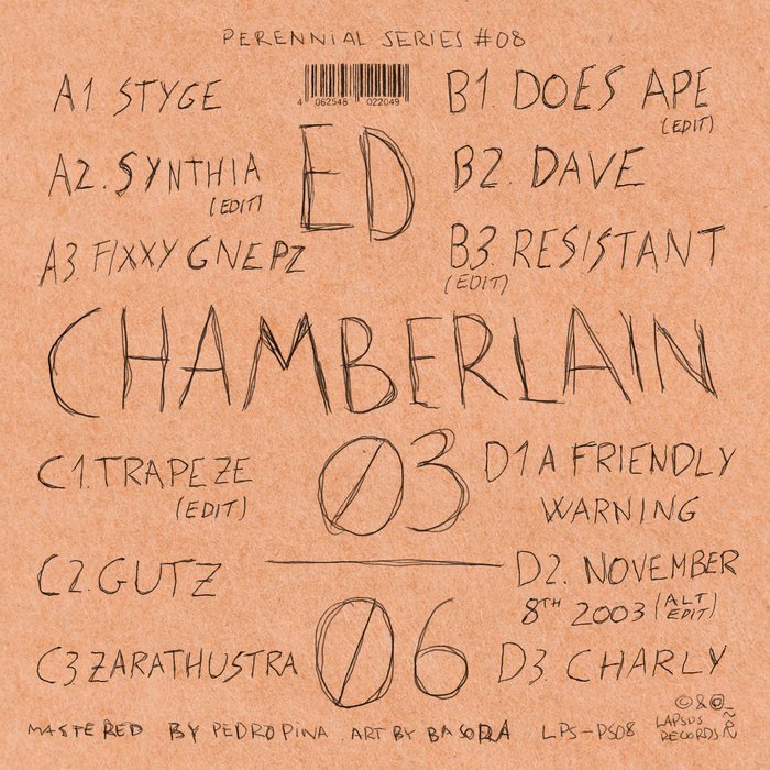 03/06 | Ed Chamberlain | Lapsus Records