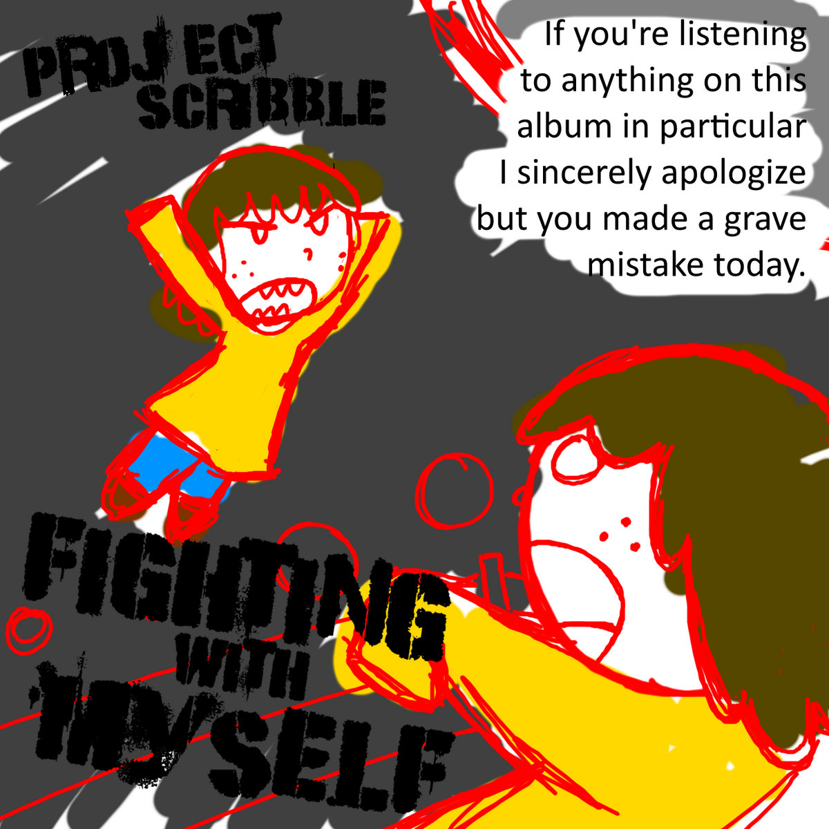 Fighting With Myself | Lil' Scribble | Doodletones