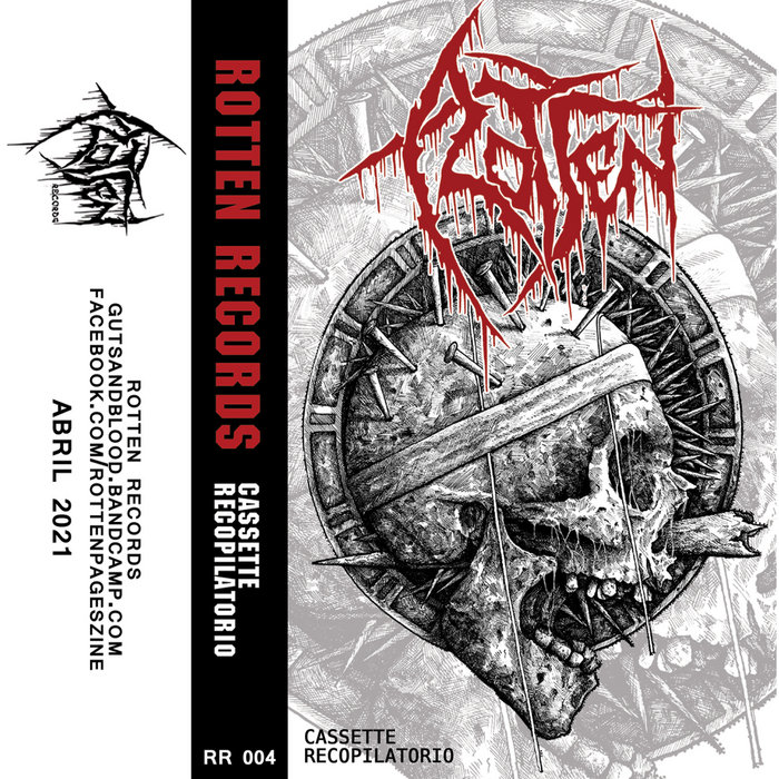 ROTTEN RECORDS "Compilation V/A" | VARIOUS ARTISTS | GUTS AND BLOOD Records