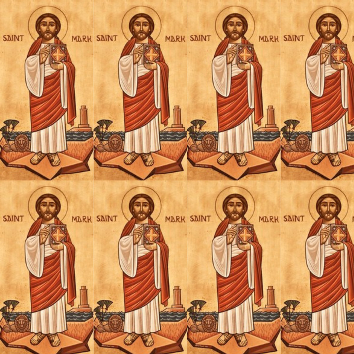 The Coptic Icon of Saint Mark | Logan Perry