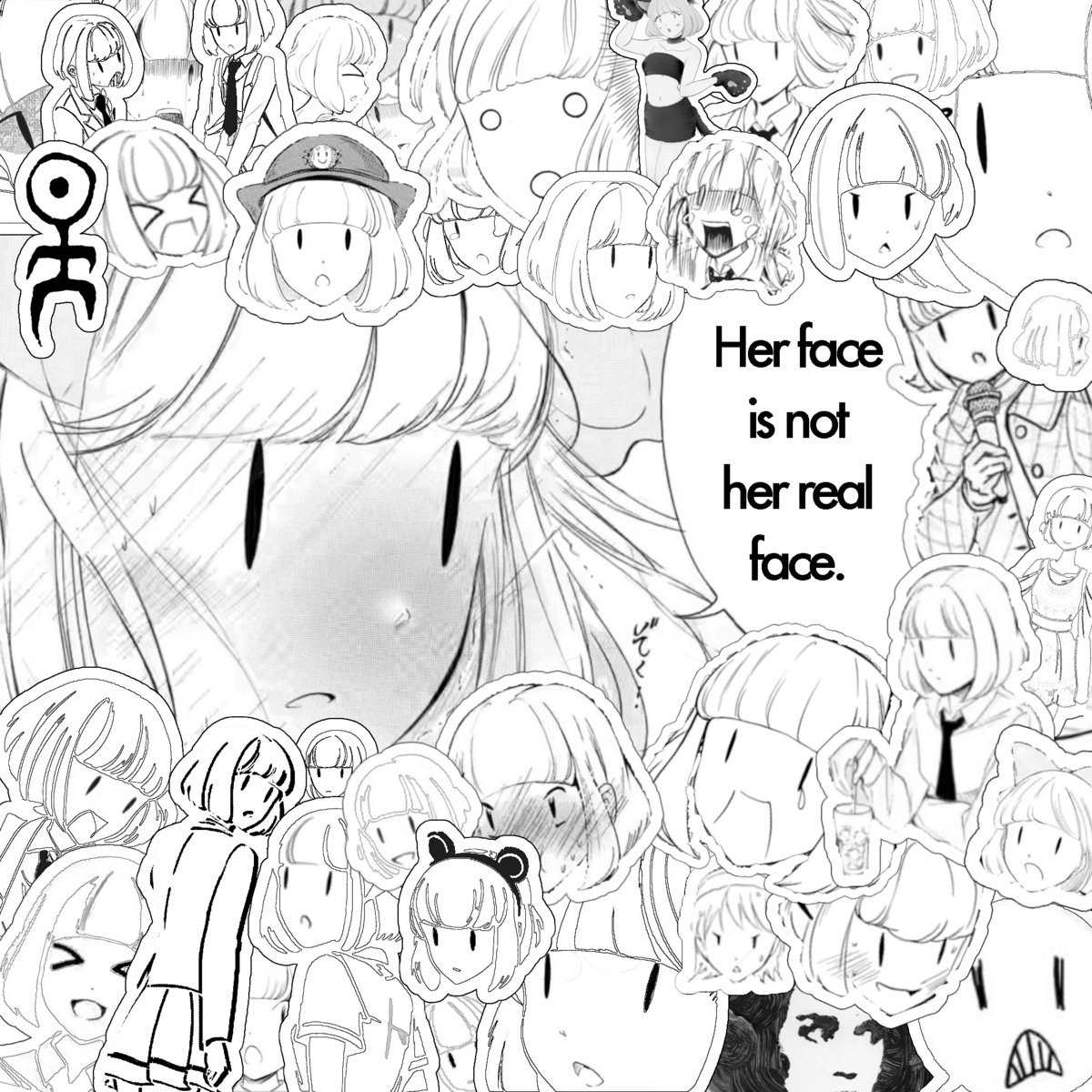 Her face is not her real face. | Cirklon Fenneko Mike & Ike Arithmetic ...