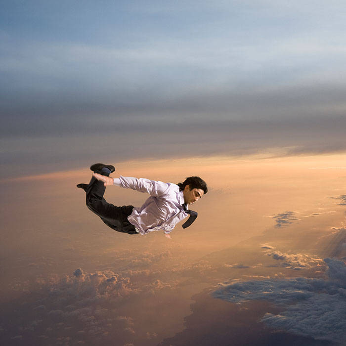 Skydiving Without Parachute