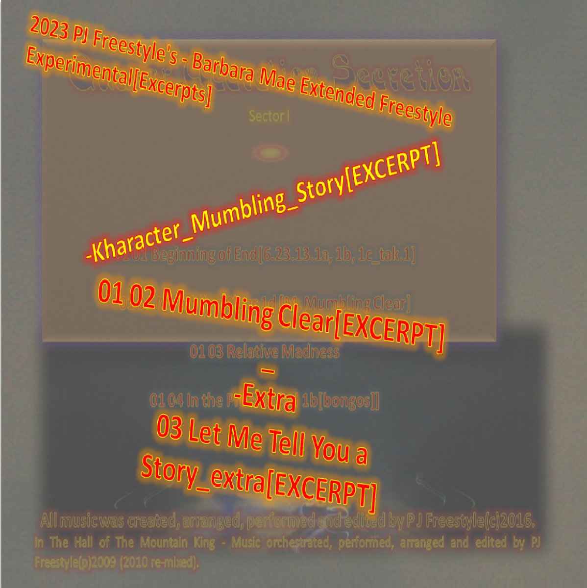 Kharacter Kaotic[EXCERPT] | PJ Freestyle's - Honorable Natural Order of ...