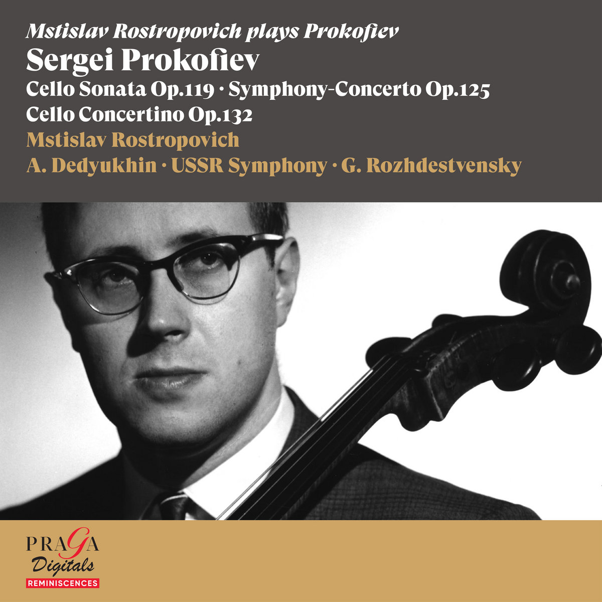 Sergei Prokofiev: Cello Sonata, Symphony-Concerto, Cello Concertino ...