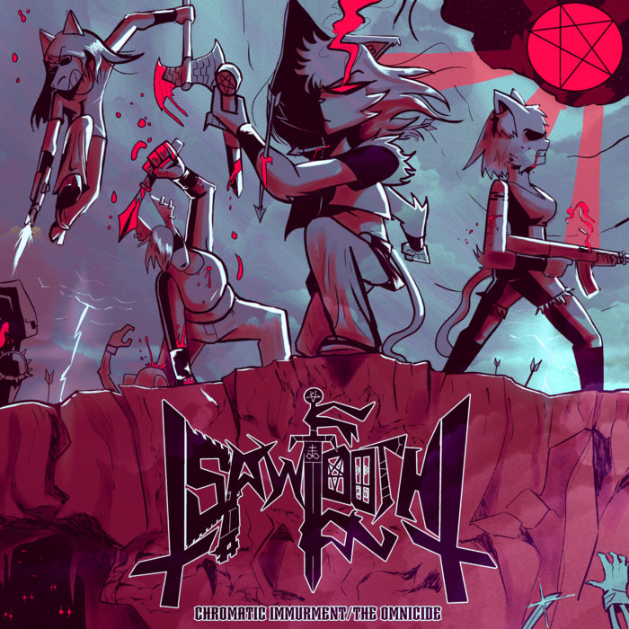 Chromatic Immurment / The Omnicide | Sawtooth | Delicate Records