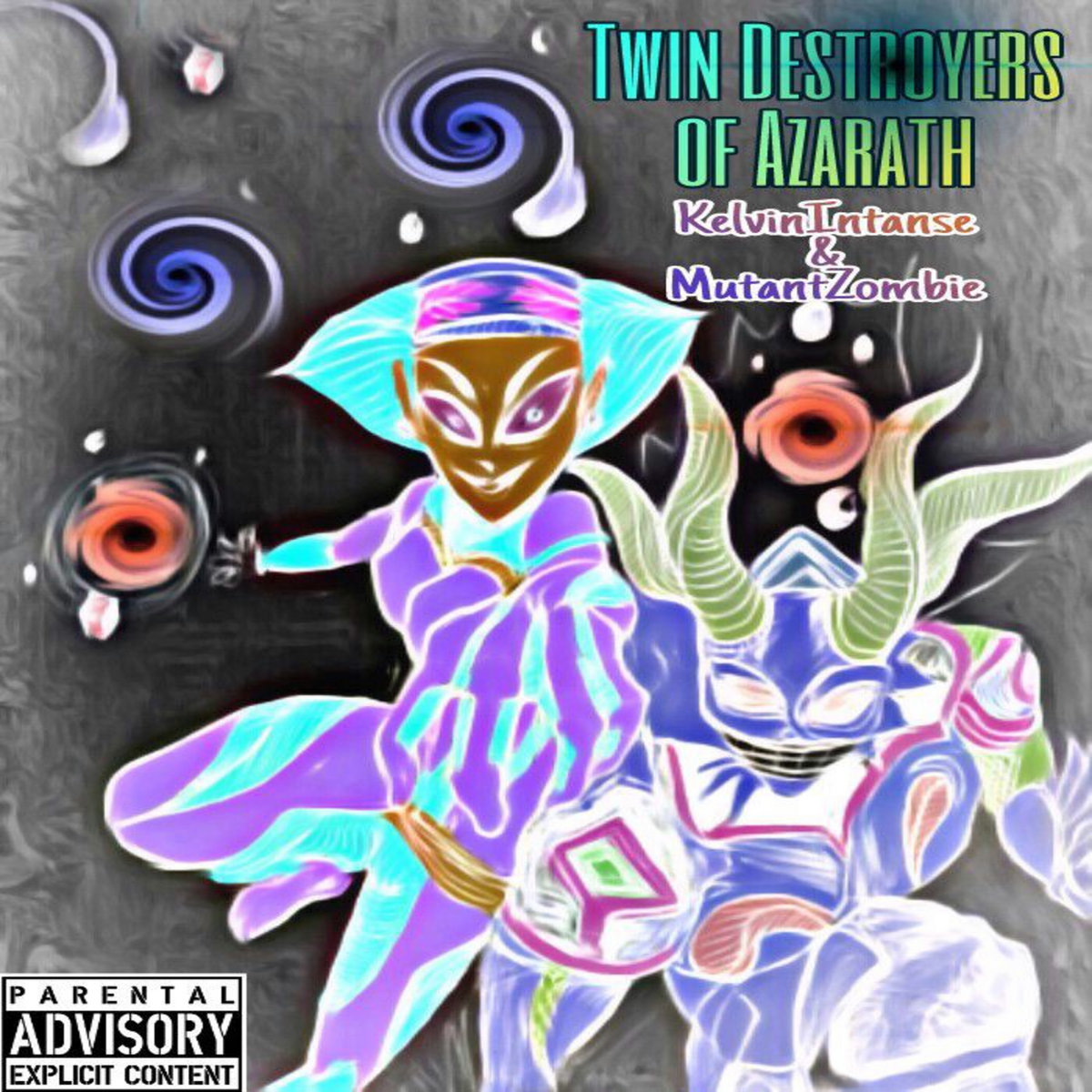 The Twin Destroyers Of Azarath | MutantZombie Tha Blakfog ...