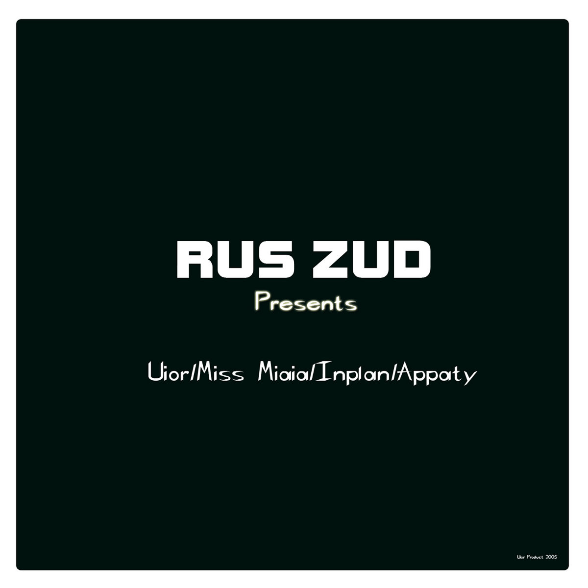 Rus Zud 1 | Various Artists | rusitch net label