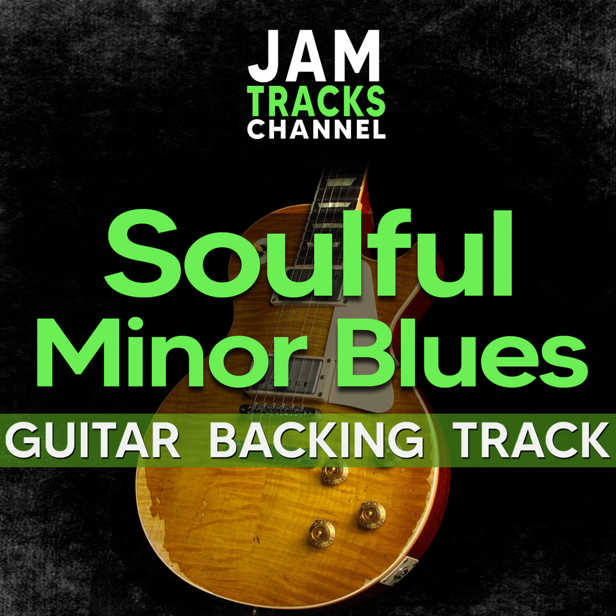 Soulful Minor Blues Guitar Backing Track in Cm | Jamtrackschannel