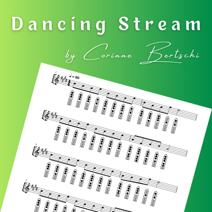 Dancing Stream - Sheet Music for NASF | Corinne Bertschi