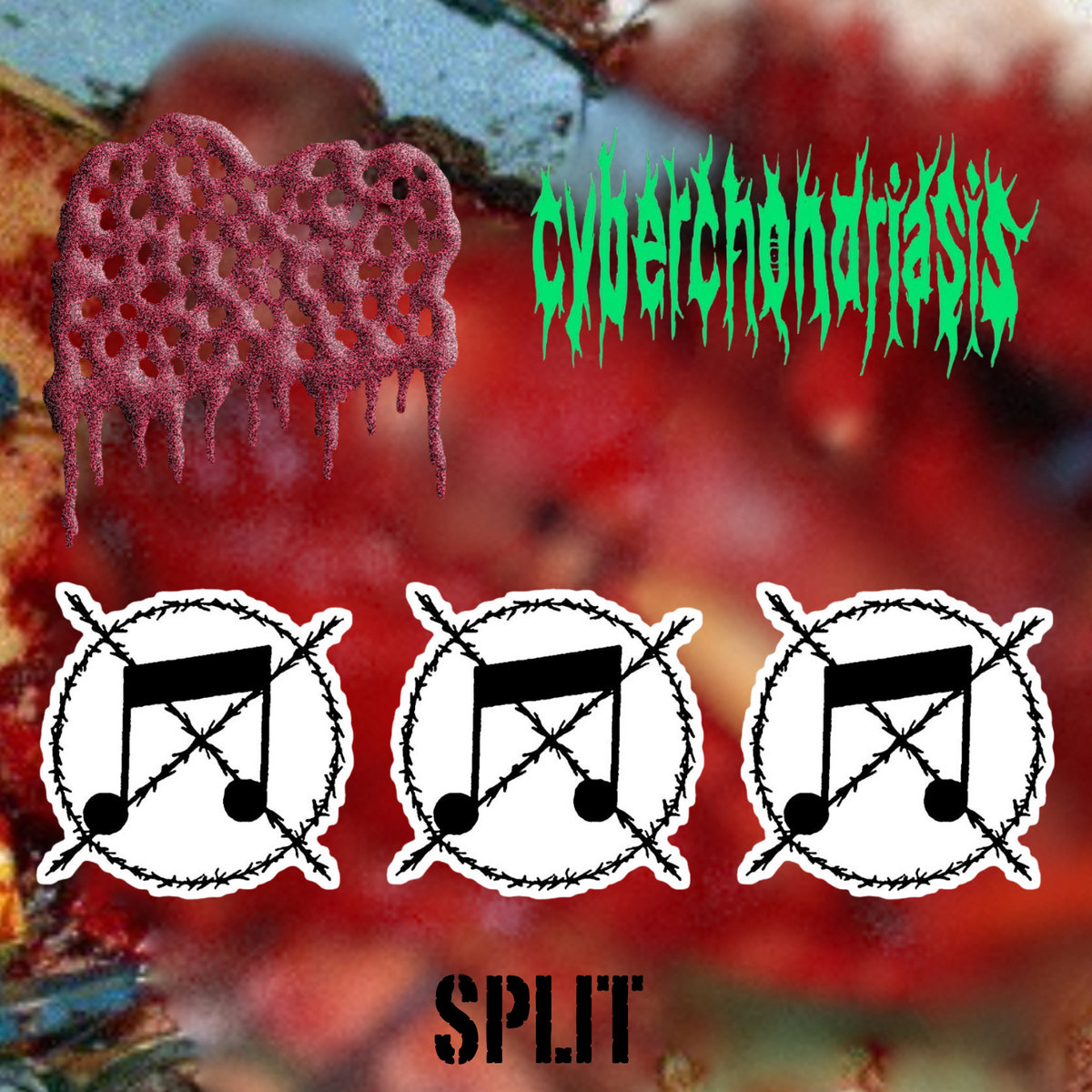 Split with Cyberchondriasis | Asbestos Inhaler, Cyberchondriasis ...
