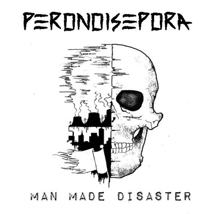 Man Made Disaster Logo Human Made Disasters Crisis Color Icon Vector
