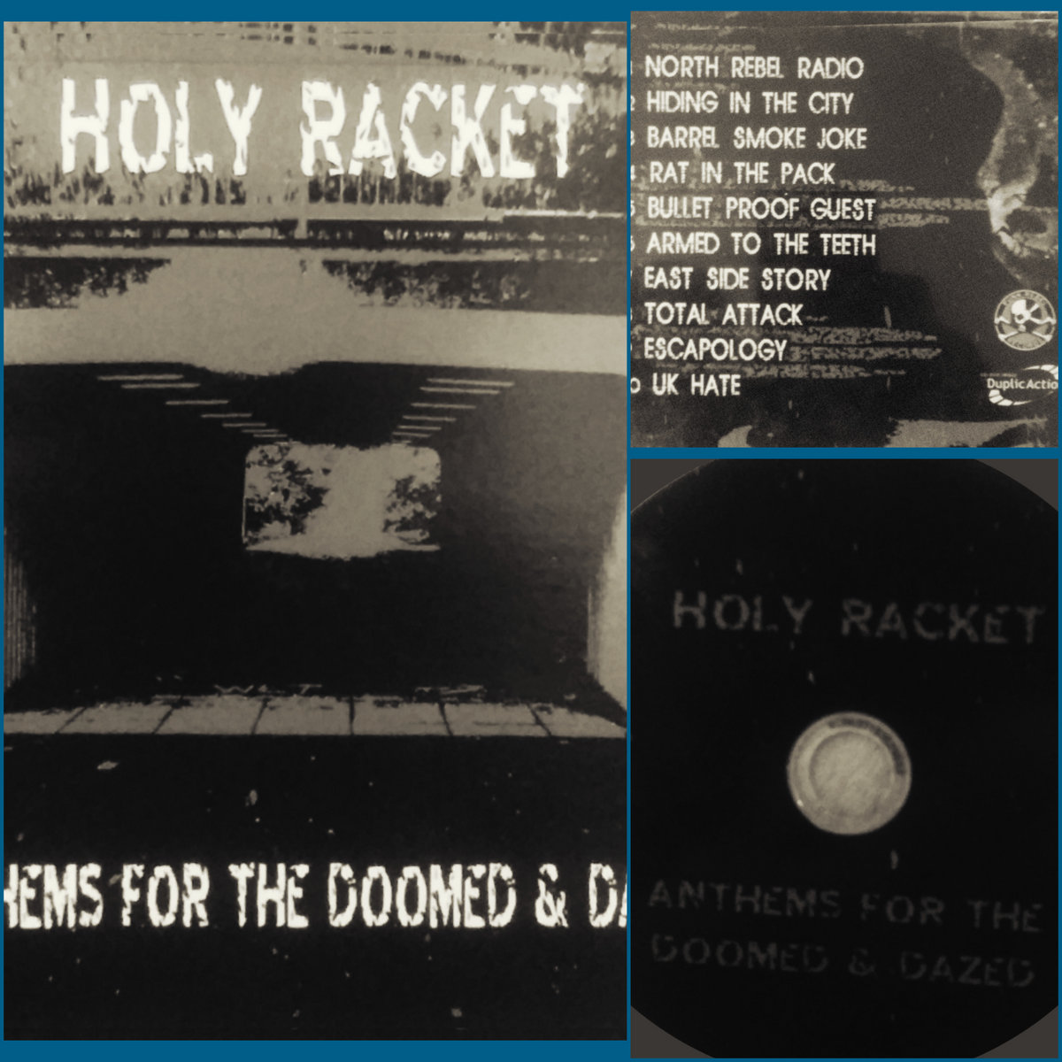 Anthems for the doomed and dazed | Holy Racket | Punk-Rebel Records