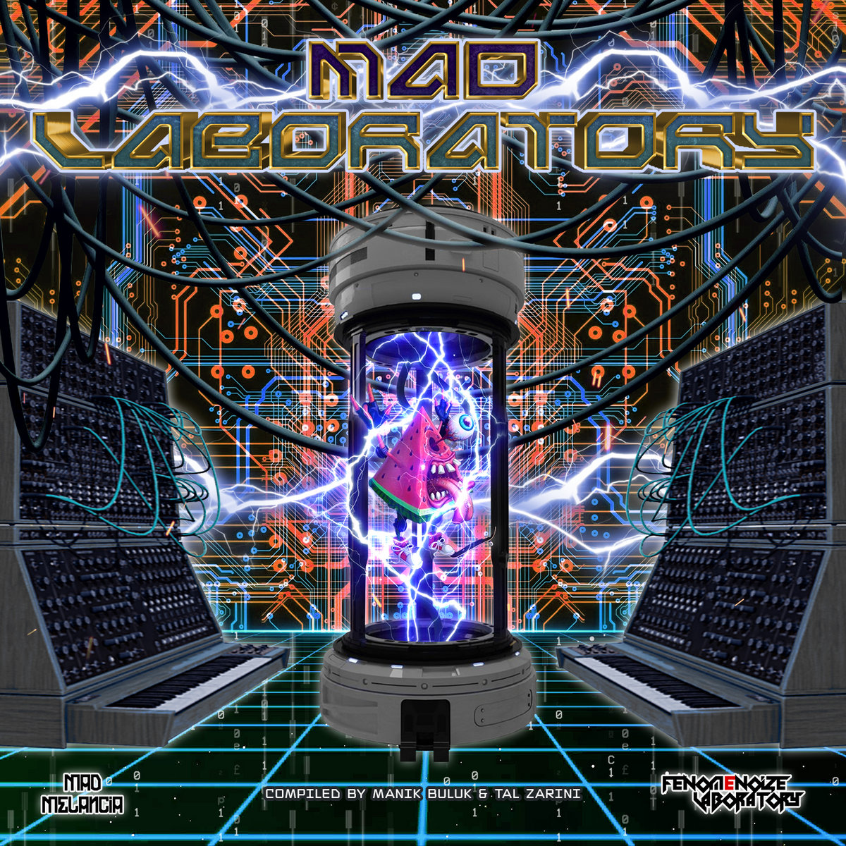 VA - Mad Laboratory VOL 1 | MAD ERGOT BOOKINGS (Mad Melancia Family)