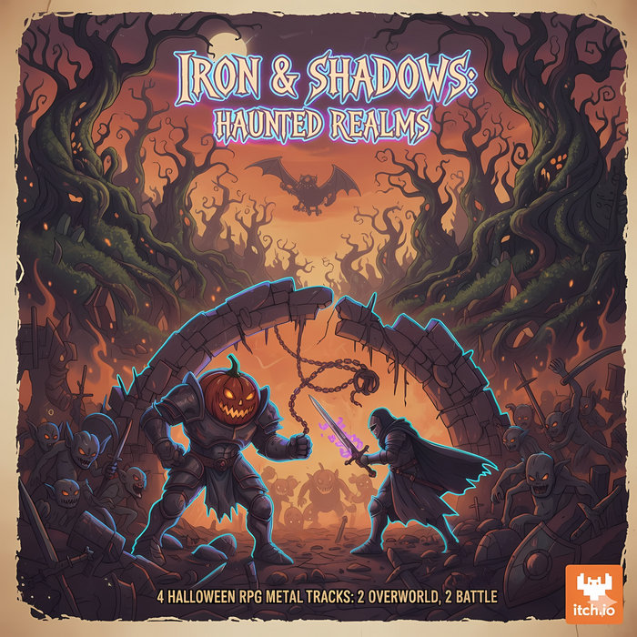 Iron & Shadows music for RPG Halloween | mono mono