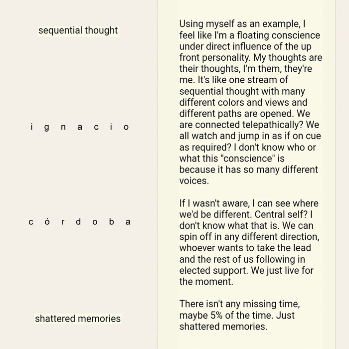 Sequential Thought / Shattered Memories | Ignacio Córdoba | Ignacio Cordoba