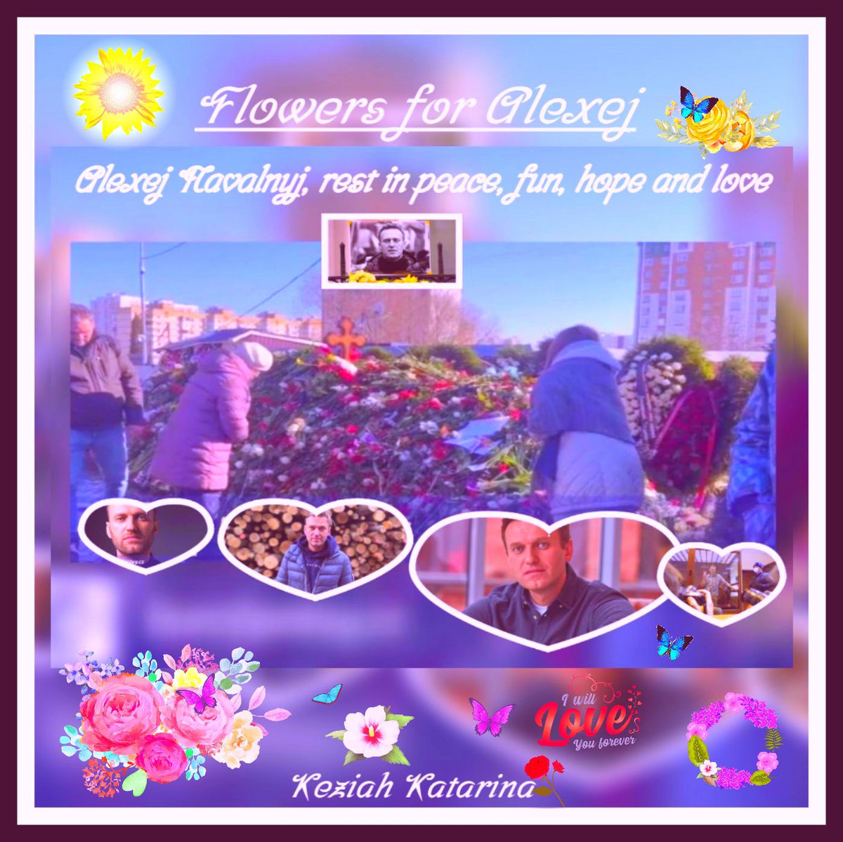 Flowers for Alexej (mix) | Keziah Katarina Vinci