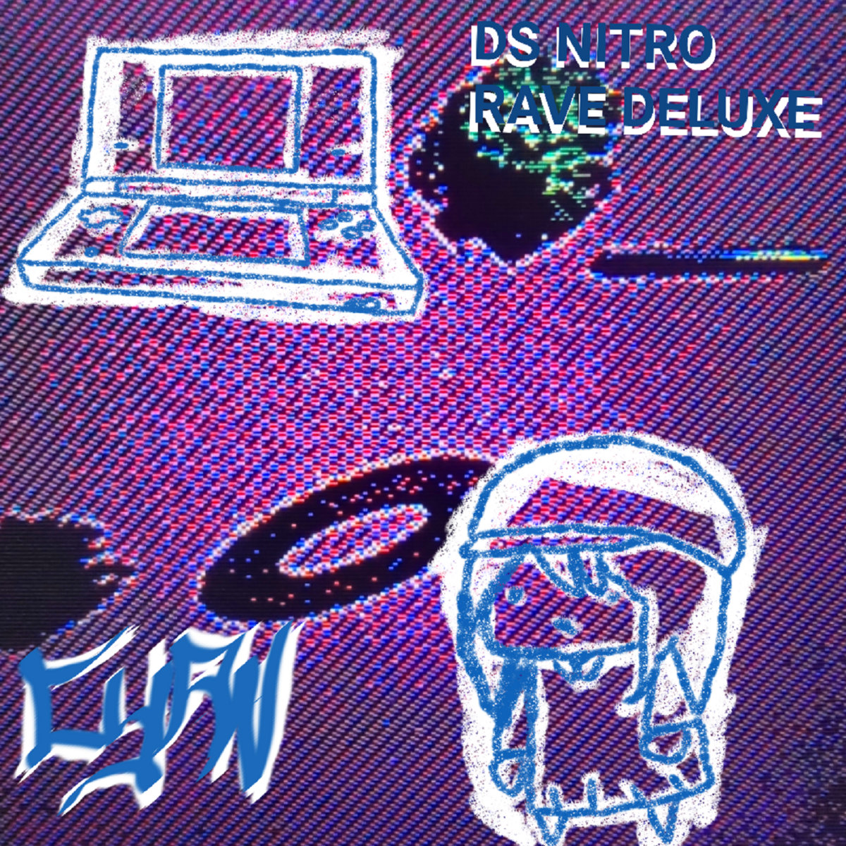 DS NITRO RAVE DELUXE EP | cyan anxiety orchestra | Vapor Scape Records