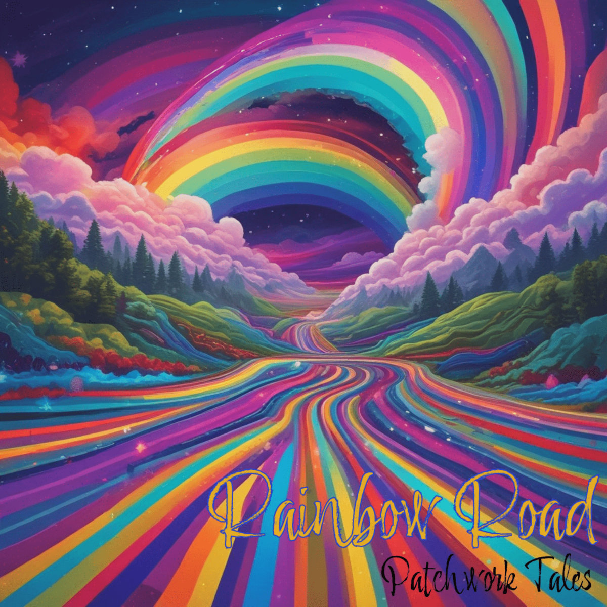 Rainbow Road Patchwork Tales