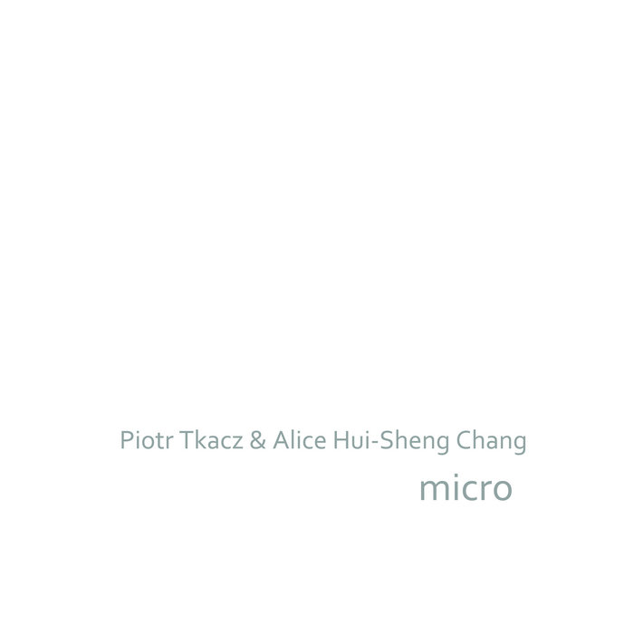micro | Piotr Tkacz & Alice Hui-Sheng Chang | idealstate recordings no ...