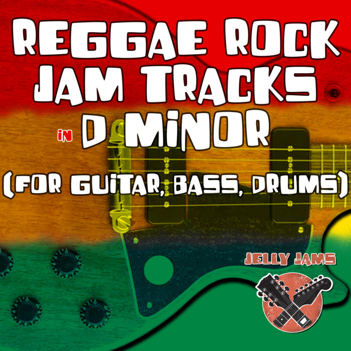 Reggae Rock Jam Tracks in D Minor (Drum-less Version: 2 Bar Metronome ...