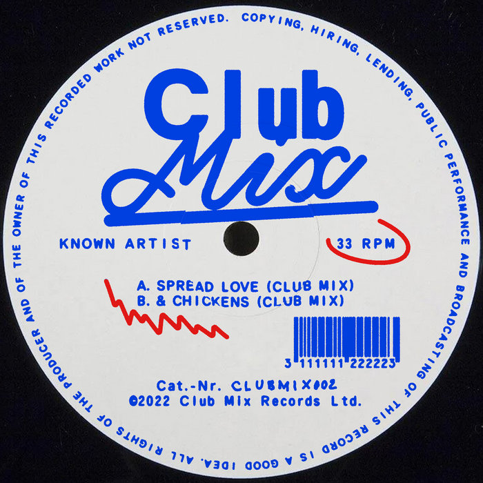 CLUBMIX002 | Known Artist