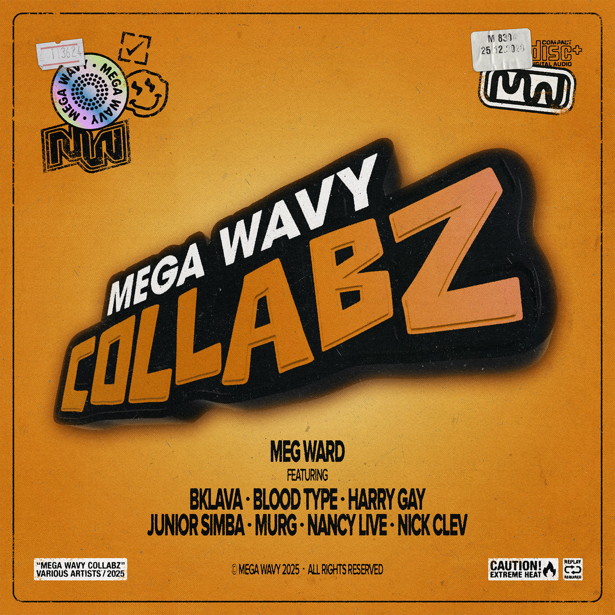 Mega Wavy Collabz | Meg Ward, Bklava, Blood Type, Harry Gay, Junior Simba, Murg, NANCY Live ...