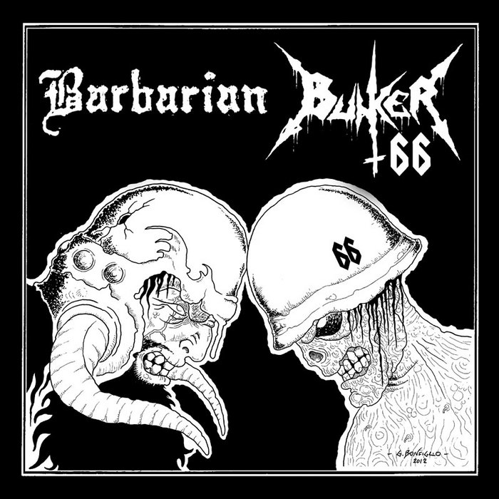 Bunker 66/Barbarian Split Album | Bunker 66