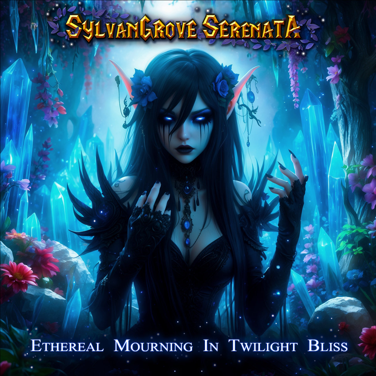 Ethereal Mourning In Twilight Bliss | Sylvangrove Serenata