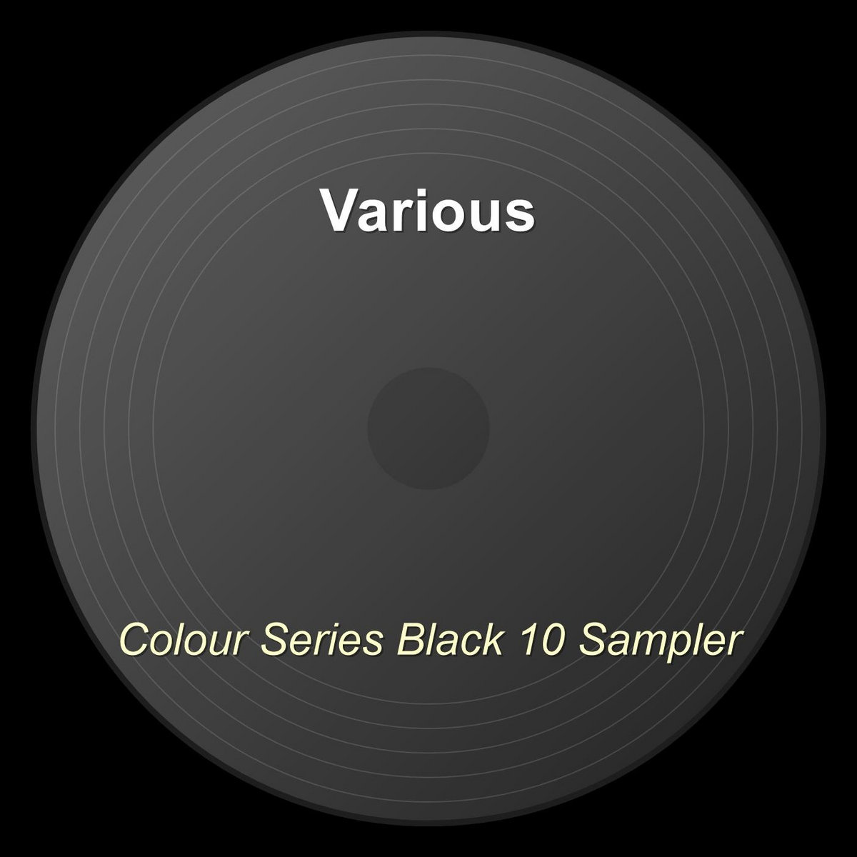 Colour Series Black 10 Sampler | Various Artists