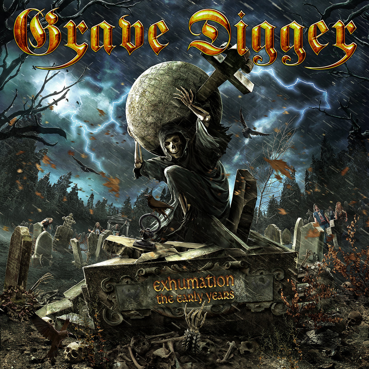 Exhumation The Early Years Grave Digger