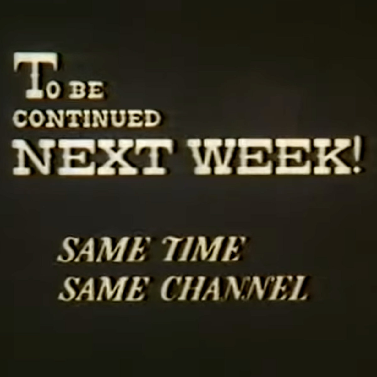 TO BE CONTINUED NEXT WEEK! SAME TIME SAME CHANNEL | Sweet Bean Paste