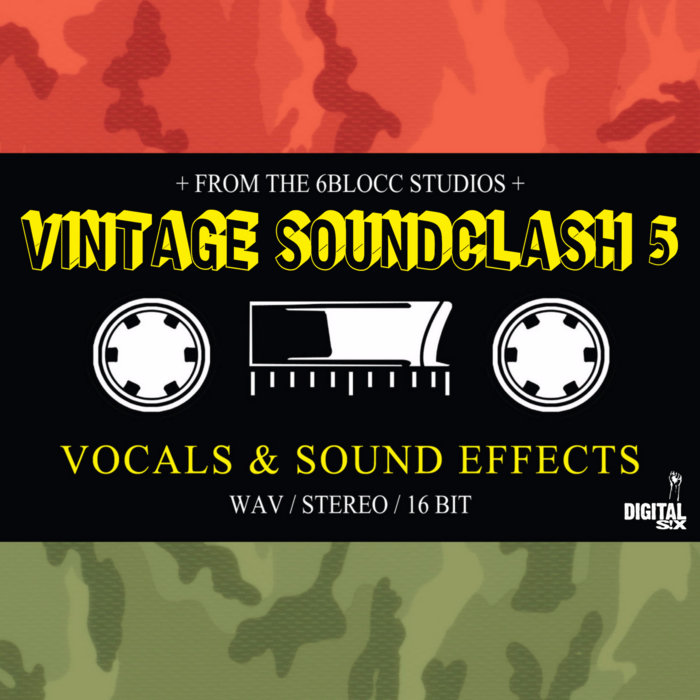 Vintage Sound Clash 5 Sample Pack | 6Blocc