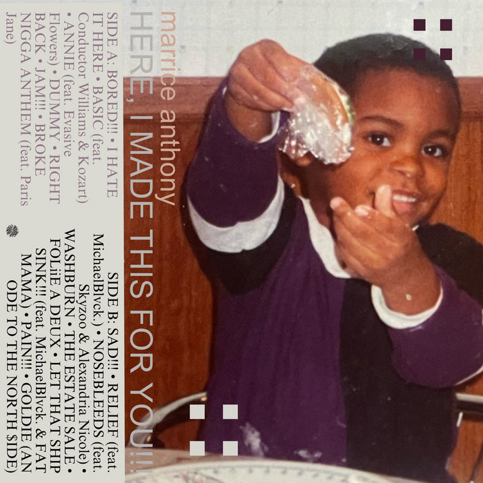 HERE, I MADE THIS FOR YOU!!! | marrice anthony | THE COOKIE STORE