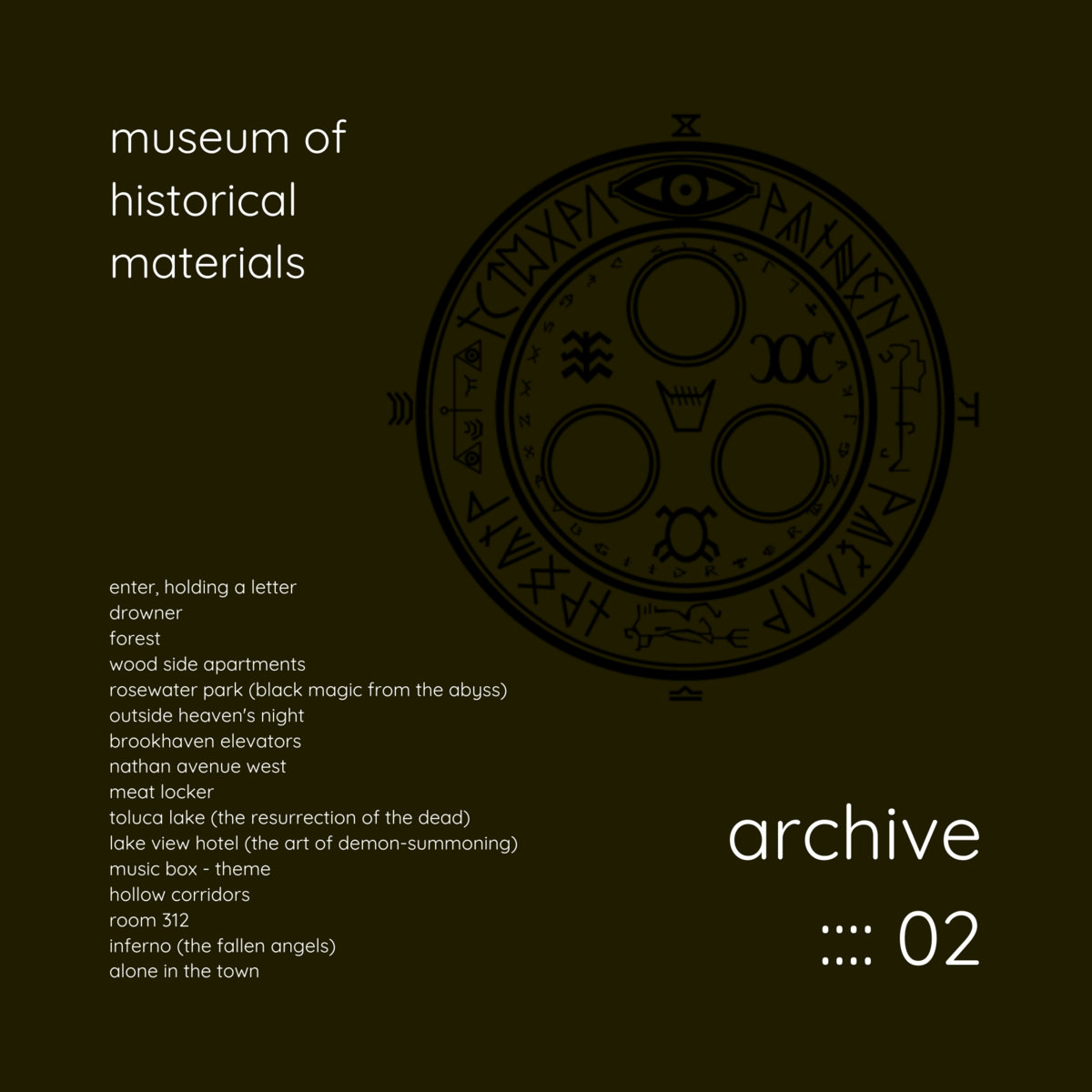 archive :::: 02 | museum of historical materials