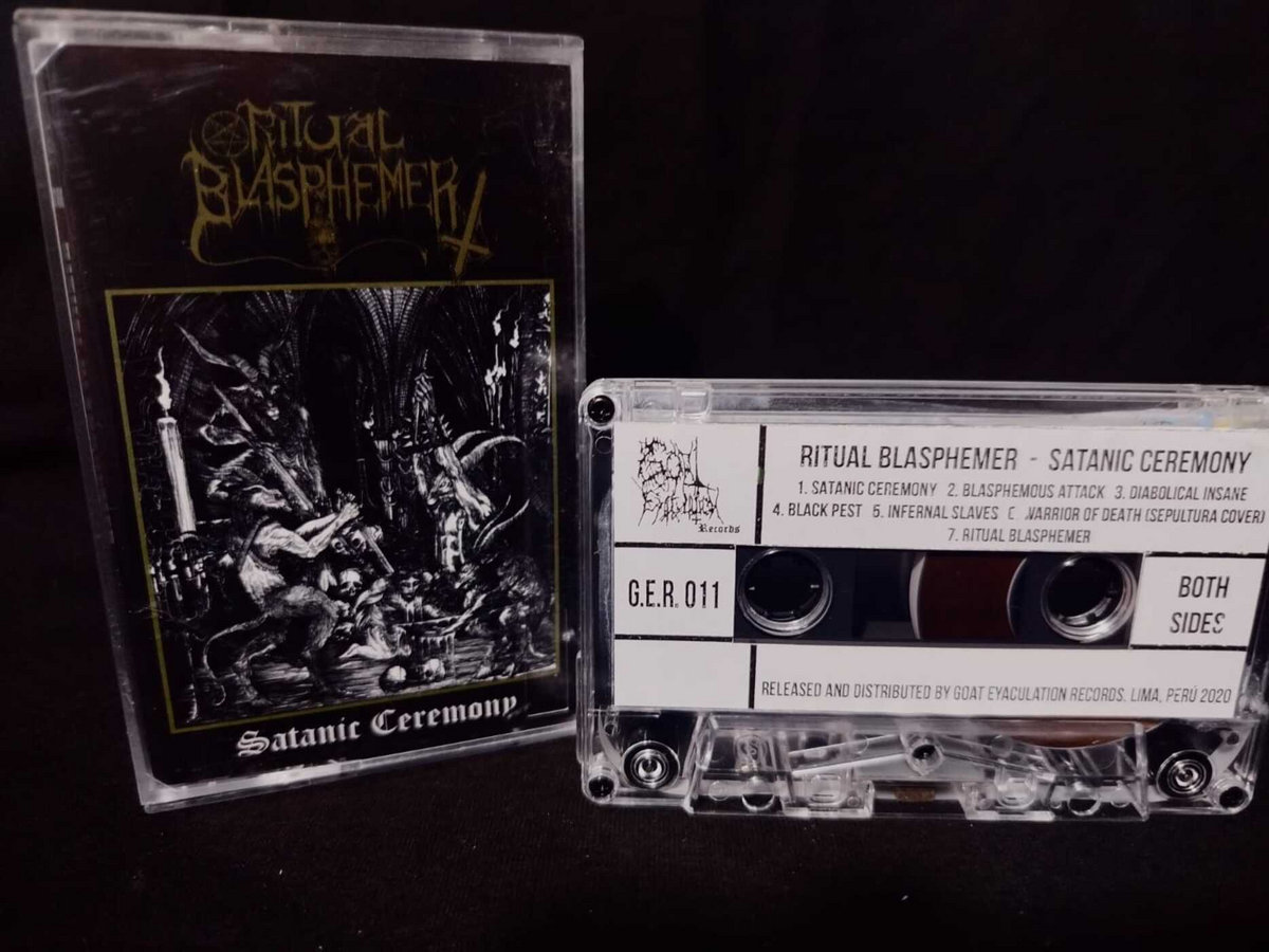 Satanic Ceremony | Ritual Blasphemer | Goat Eyaculation