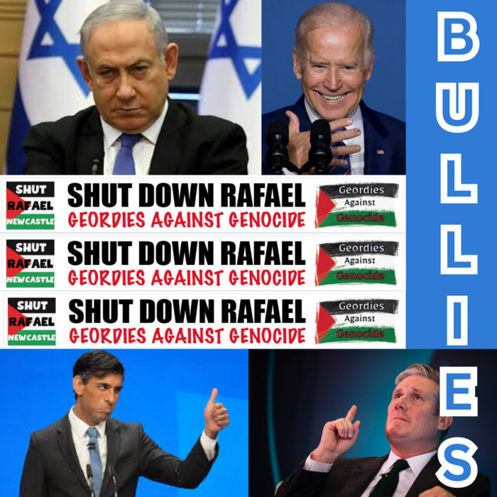 Shut Down Rafael Newcastle - Bullies (Geordies Against Genocide) | Ken ...