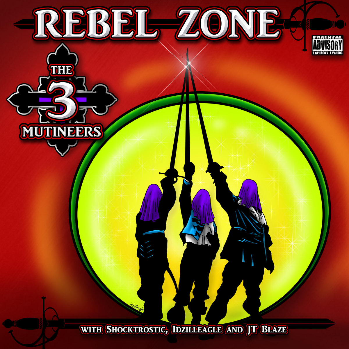 The 3 Mutineers (4 EP's) Rebel Zone/Mystical Zone/Extinction Zone/Power ...