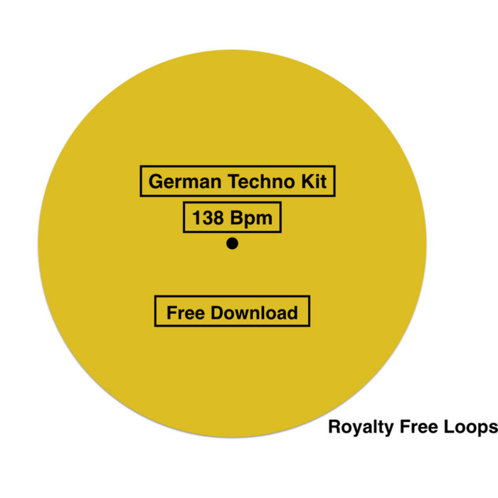 German Techo Kit - Drumlines Royalty Free Loops & Samples | Halvar ...