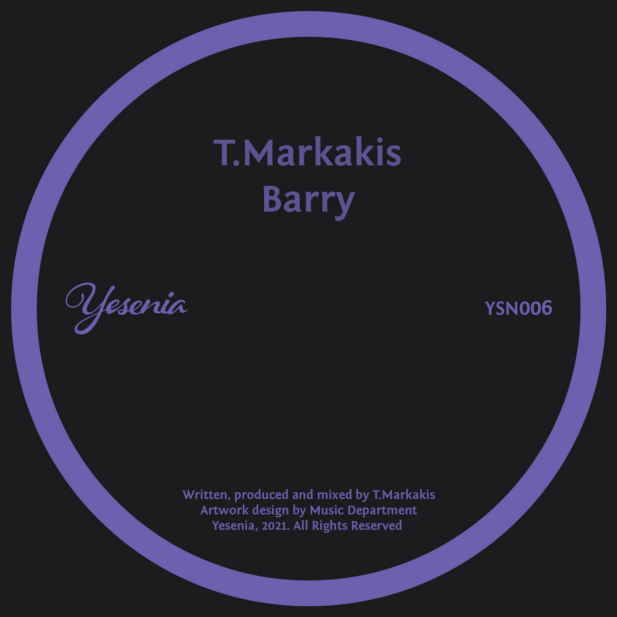 Barry (Extended Mix) | T.Markakis