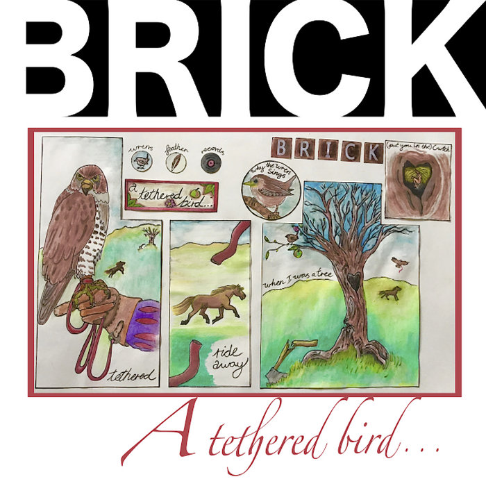 A tethered bird... | Brick