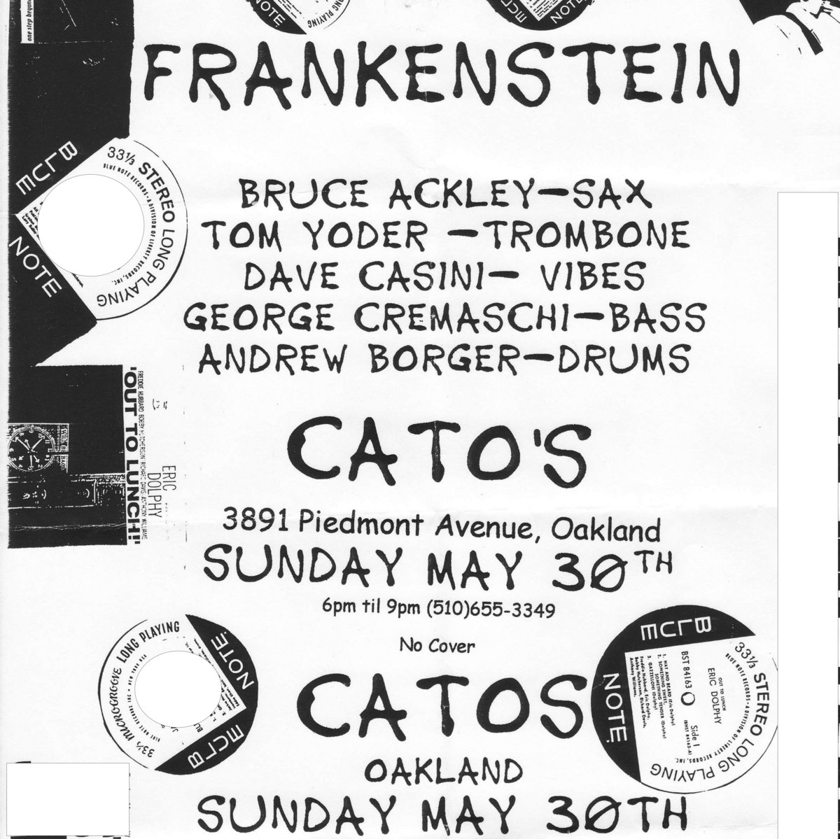 Frankenstein (the band) plays Eric Dolphy’s ‘Out to Lunch ...